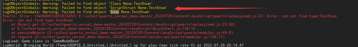 [UE]打开 WITHOUT_BP_NAMESPACE 后， 蓝图枚举无法使用 · Issue #940 · Tencent/puerts · GitHub