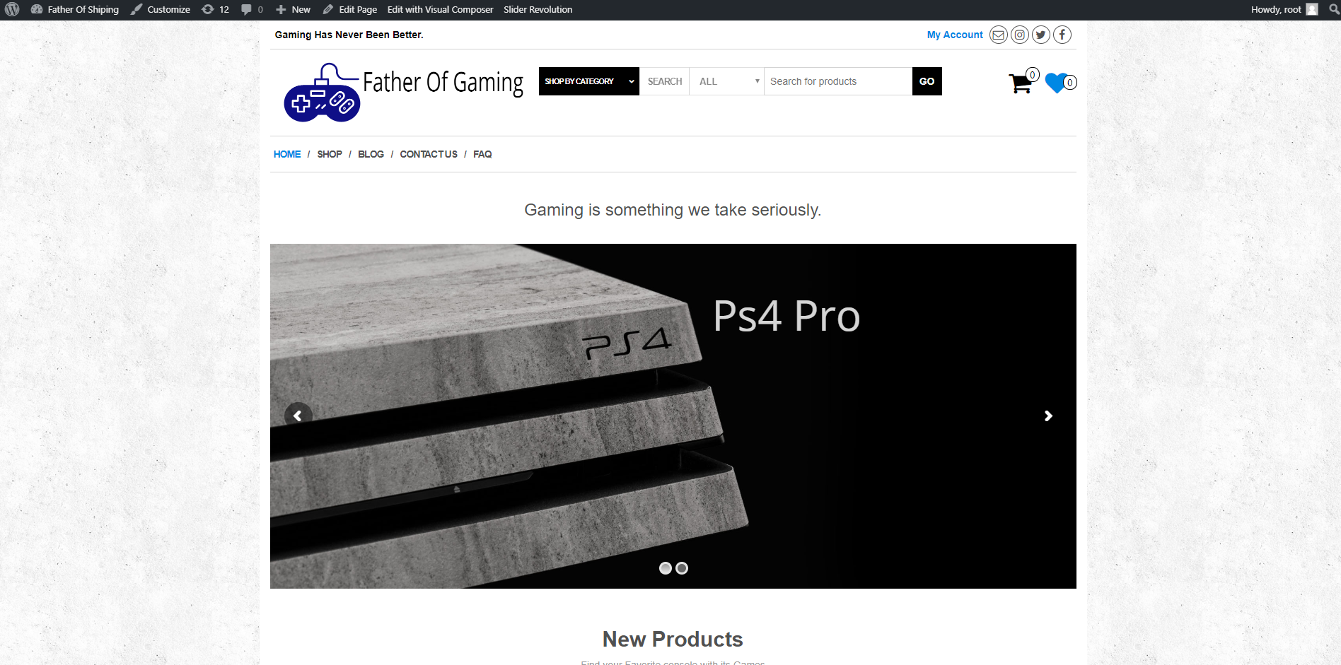 GitHub - AhmedSolimann/Console-Store-Website-using-WordPress-V2: This is an online store where ...