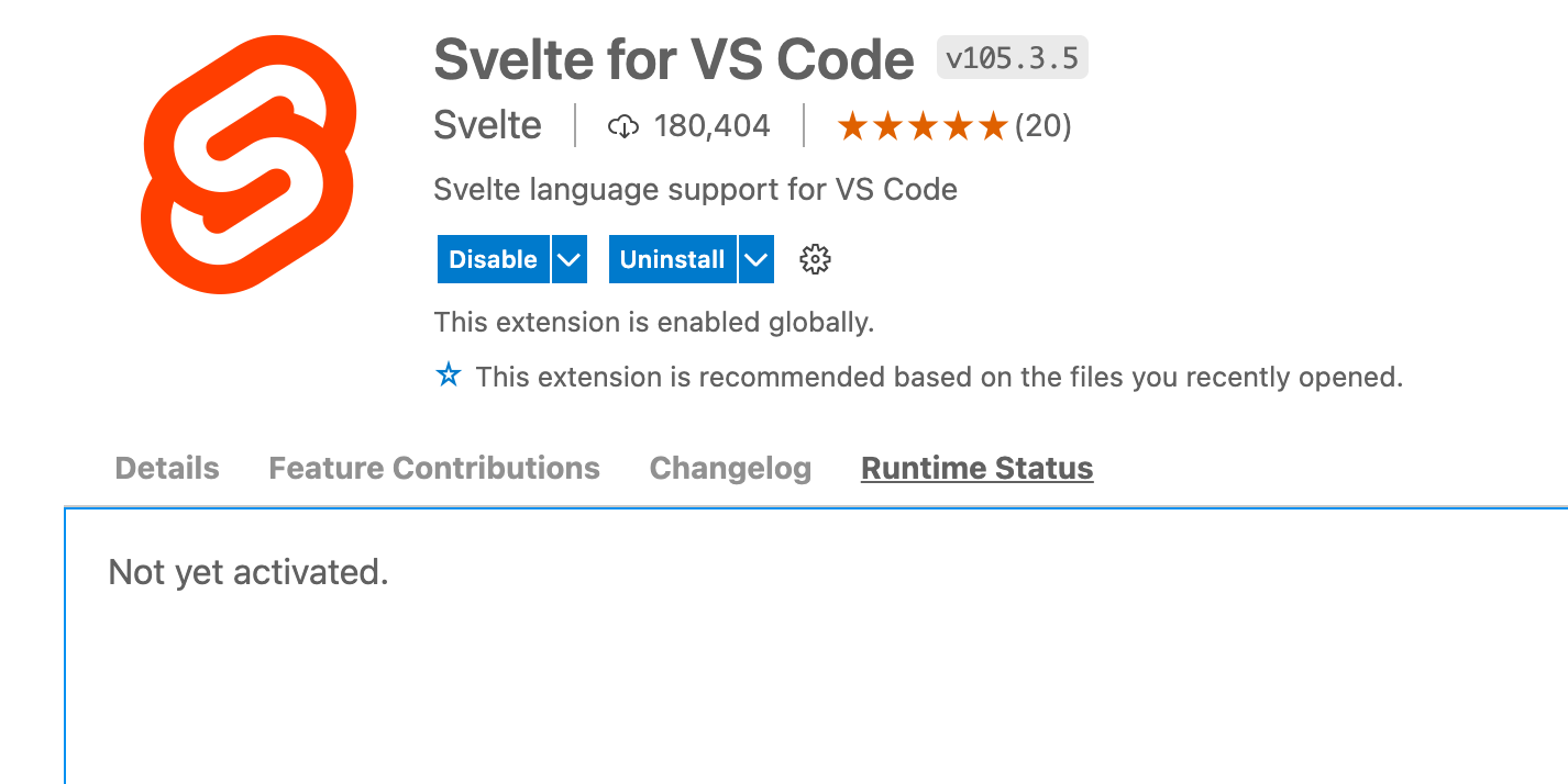 Language Server In Vs Code Extension Crashes On Initialisation · Issue 1150 · Sveltejs Language