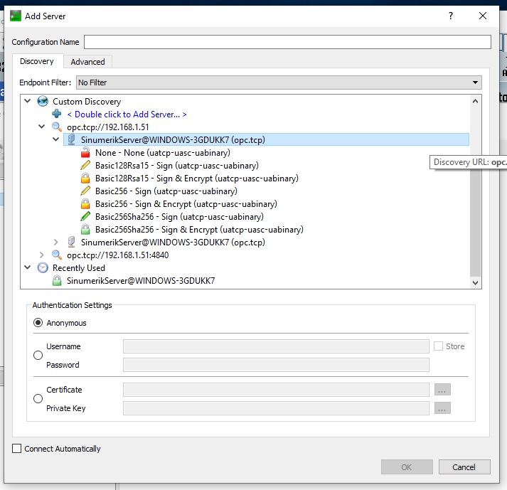 ERROR: Could not open a Session with StatusCode BadCertificateUriInvalid · Issue #3161 ...