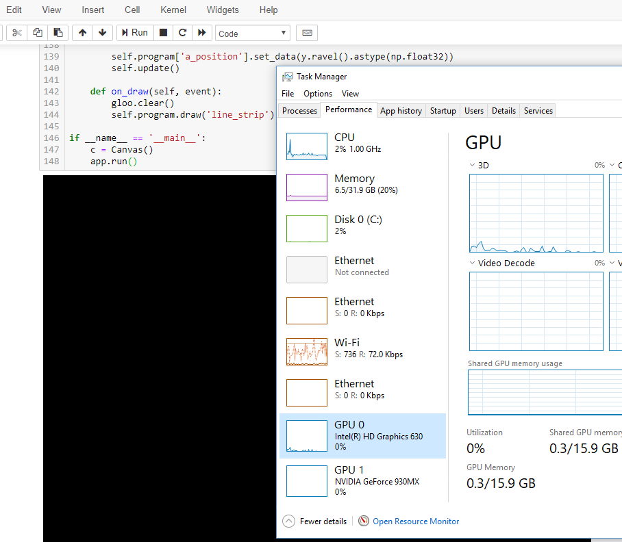 [installation problem] GL version: Empty · Issue #1692 · vispy/vispy · GitHub