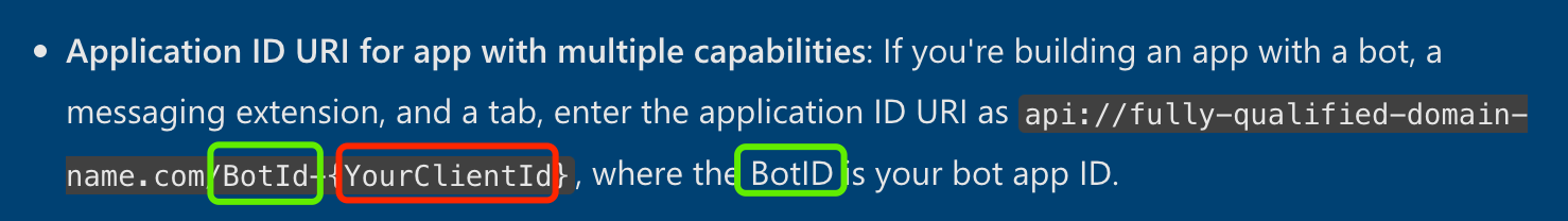 Doc for configuring Azure AD for Teams bot is not very clear · Issue #9001 · MicrosoftDocs ...