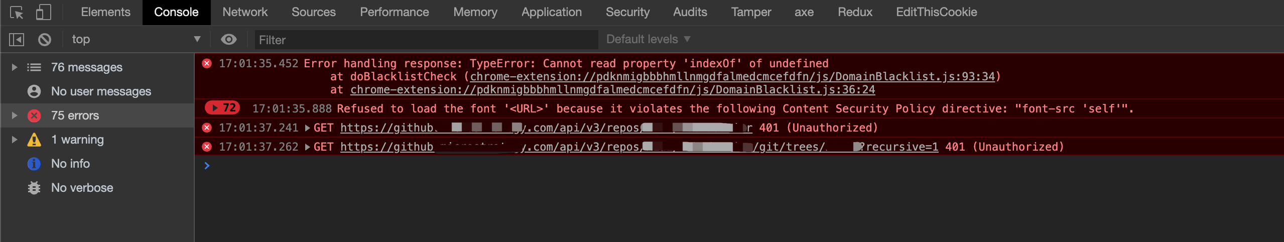 Doesn't work with custom repos · Issue #34 · EnixCoda/Gitako · GitHub