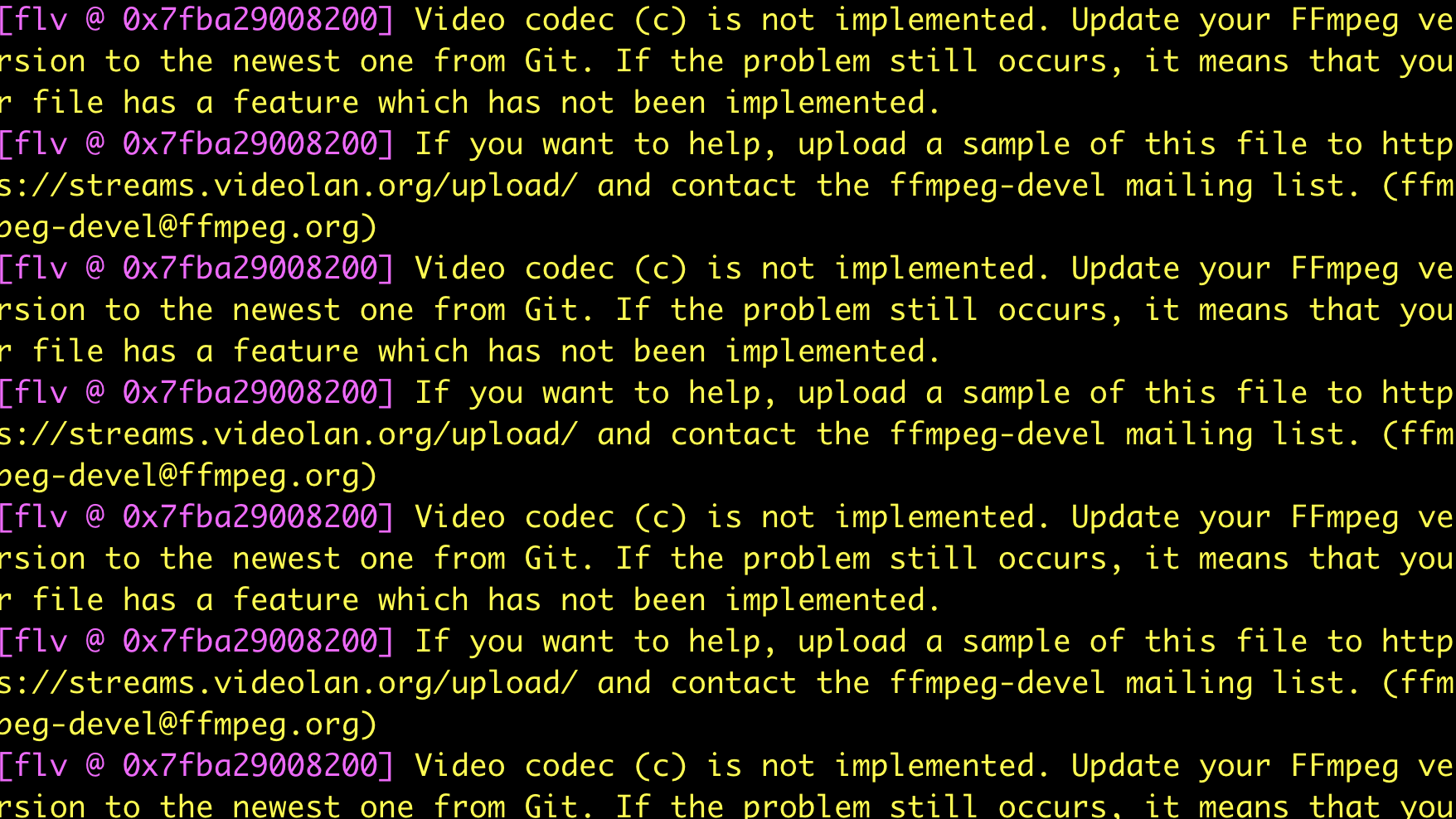 [BUG]FFmpeg不支持播放H265的rtmp · Issue #1236 · ZLMediaKit/ZLMediaKit · GitHub