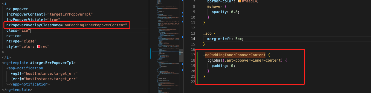 customize popover inner content style ? · Issue #7763 · NG-ZORRO/ng-zorro-antd · GitHub