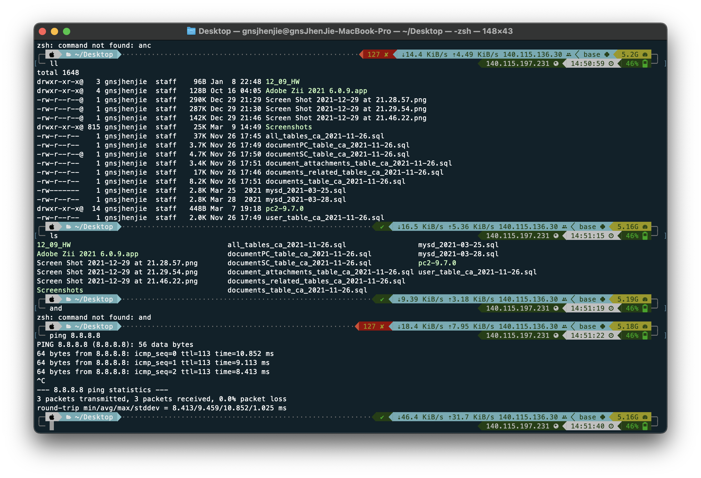 打造漂亮的terminal環境 (Zsh + Oh My Zsh + powerlevel10k) · NCU-GS4719-Python ...