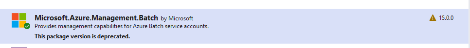 Microsoft.Azure.Management.Batch - deprecated · Issue #155 · Azure/Batch · GitHub