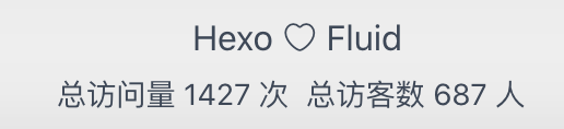 PV UV统计 · Issue #435 · fluid-dev/hexo-theme-fluid · GitHub