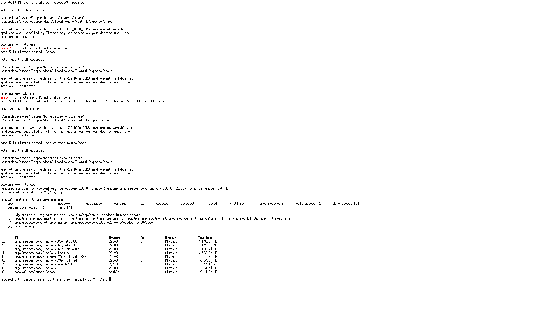 Batocera Steam Update Not Working In V35 Beta 06 05 22 · Issue 6994 · Batocera Linux Batocera