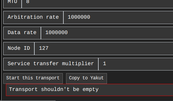 The transport configuration popup is slightly misplaced · Issue #321 · OpenCyphal/yukon · GitHub