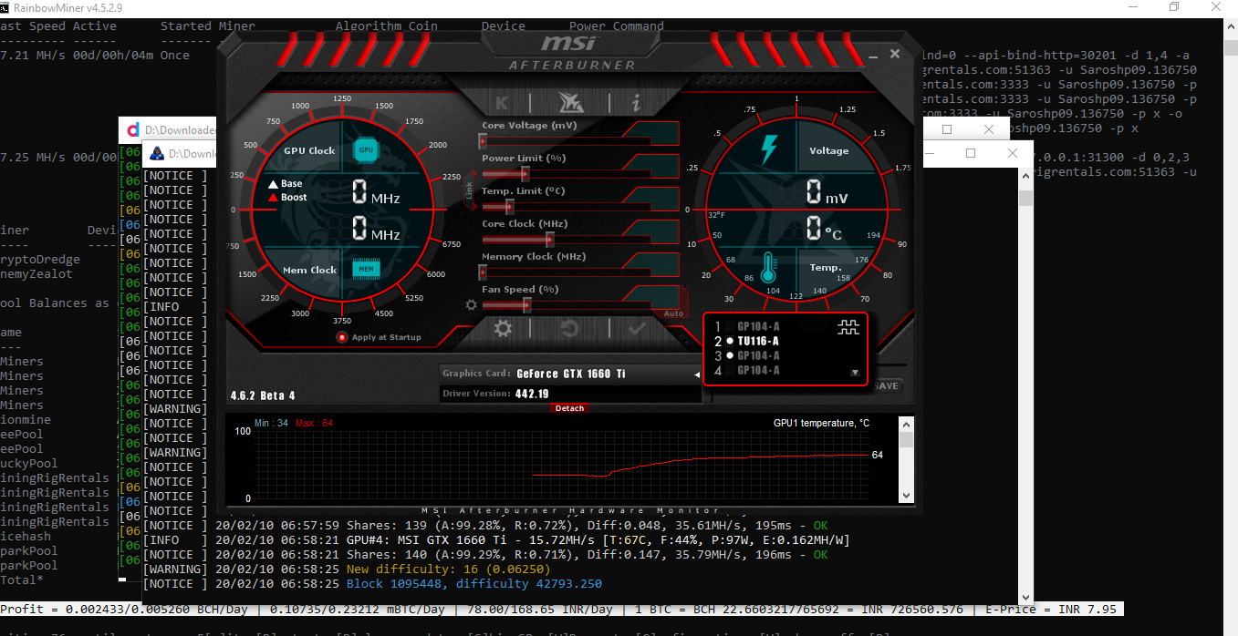 CUDA FAILED..???????????? · Issue #875 · RainbowMiner/RainbowMiner · GitHub