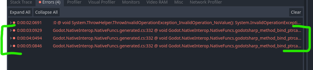 Player Inconsistently Crashes when edit GlobalPosition without being in "tree" C# verified. Not ...