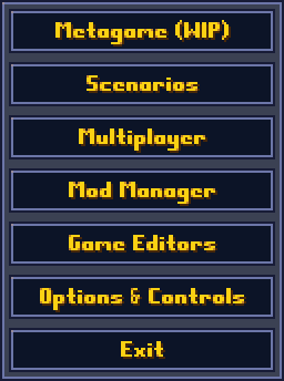 Main menu button layout revamp · Issue #269 · cortex-command-community ...