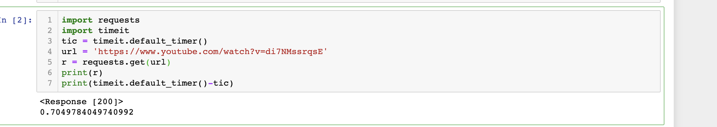 Reading Video link is taking minutes like literally 5 minutes ...