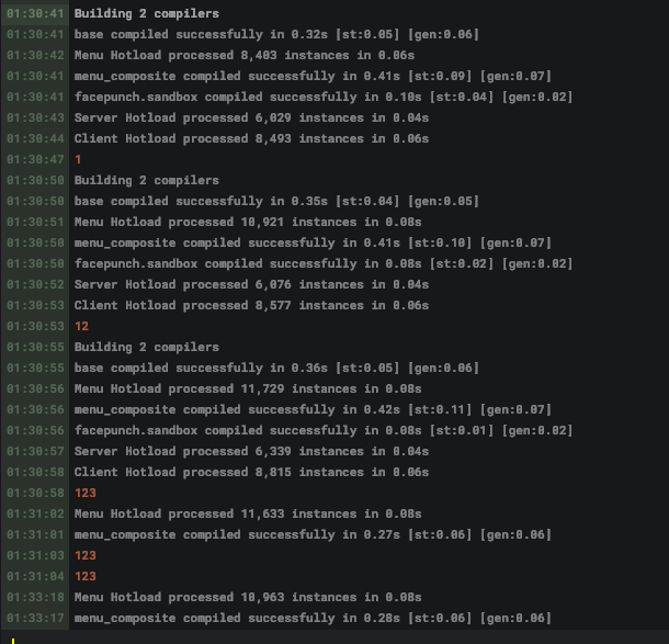 Hotloading doesn't work well with Visual Studio if the game is installed to a different drive ...