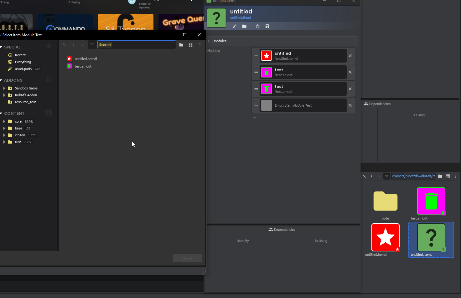 Custom Resources cause errors when used in a `List ` · Issue #2419 · Facepunch/sbox-issues · GitHub
