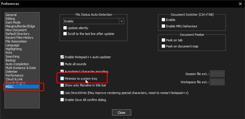 Document List Panel a.k.a. Doc Switcher disappears on minimize · Issue #9454 · notepad-plus-plus ...