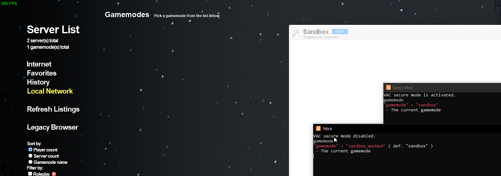 _modded Gamemodes Not Being Listed Correctly in In-Game Server Browser · Issue #5403 · Facepunch ...