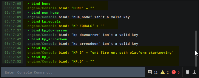 Unable to bind numpad keys in console · Issue #3217 · Facepunch/sbox-issues · GitHub