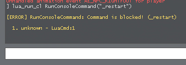 _restart Not blocked · Issue #4680 · Facepunch/garrysmod-issues · GitHub