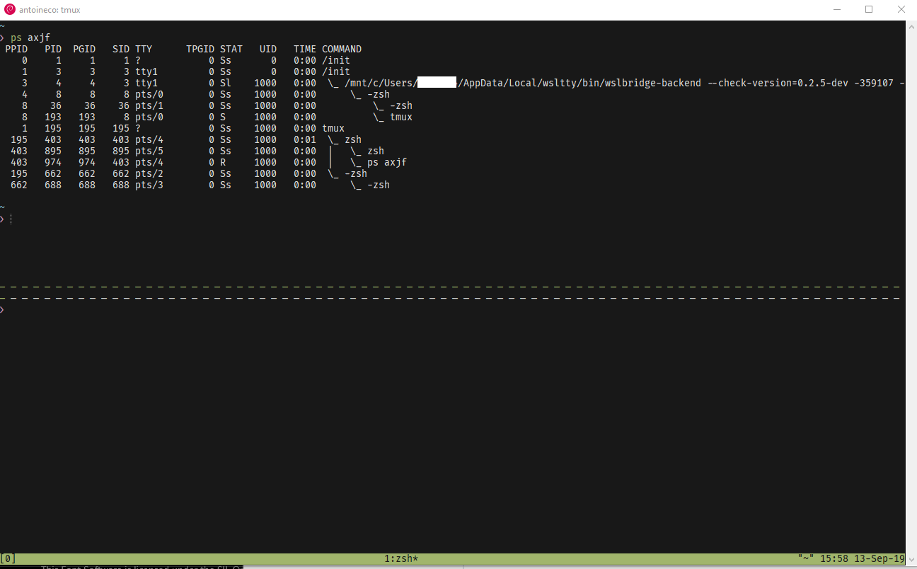 tmux pane borders rendering is off · Issue #911 · mintty/mintty · GitHub