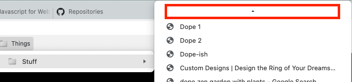 "Scroll up arrow" on bookmarks folder panel doesn't scroll up · Issue #27886 · brave/brave ...