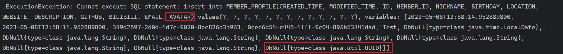 插入null值，数据库中字段类型为uuid时无法插入 · Issue #91 · babyfish-ct/jimmer · GitHub