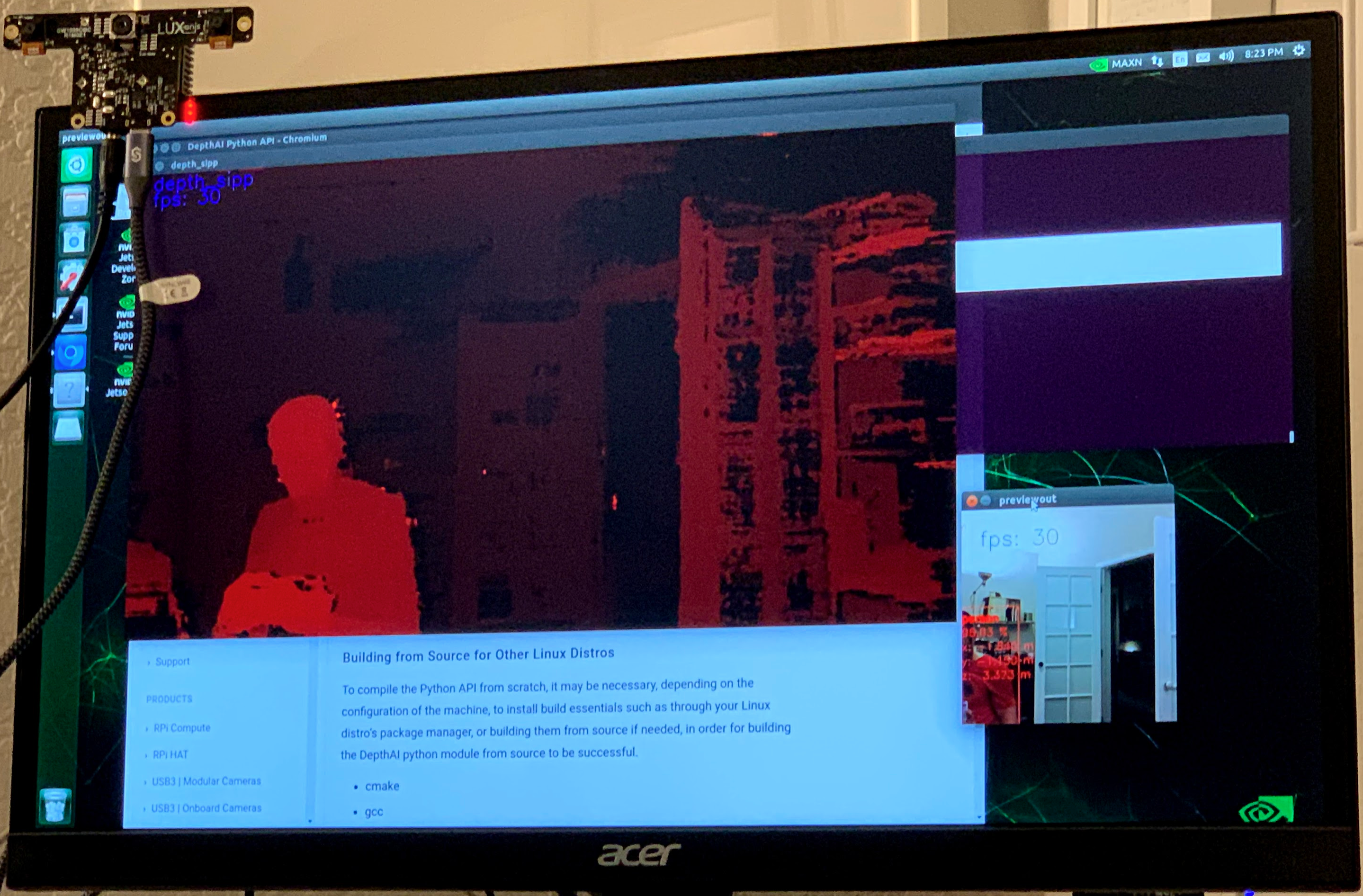 DepthAI Support - Spatial AI Support w/ OpenVINO · Issue #203 · opendatacam/opendatacam · GitHub