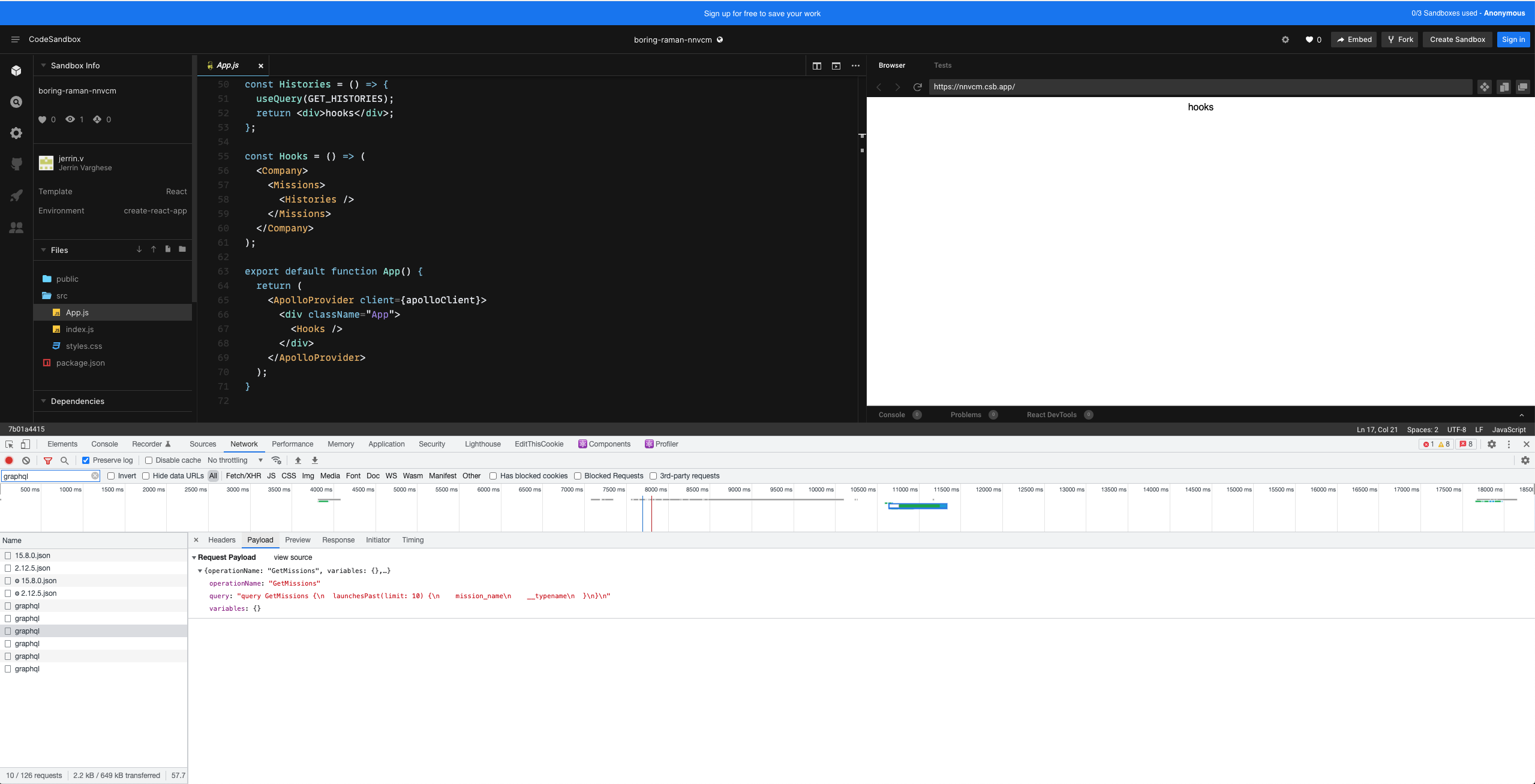 Network Calls For Usequery Hooks Are In Reverse Order · Issue 9325 · Apollographqlapollo 