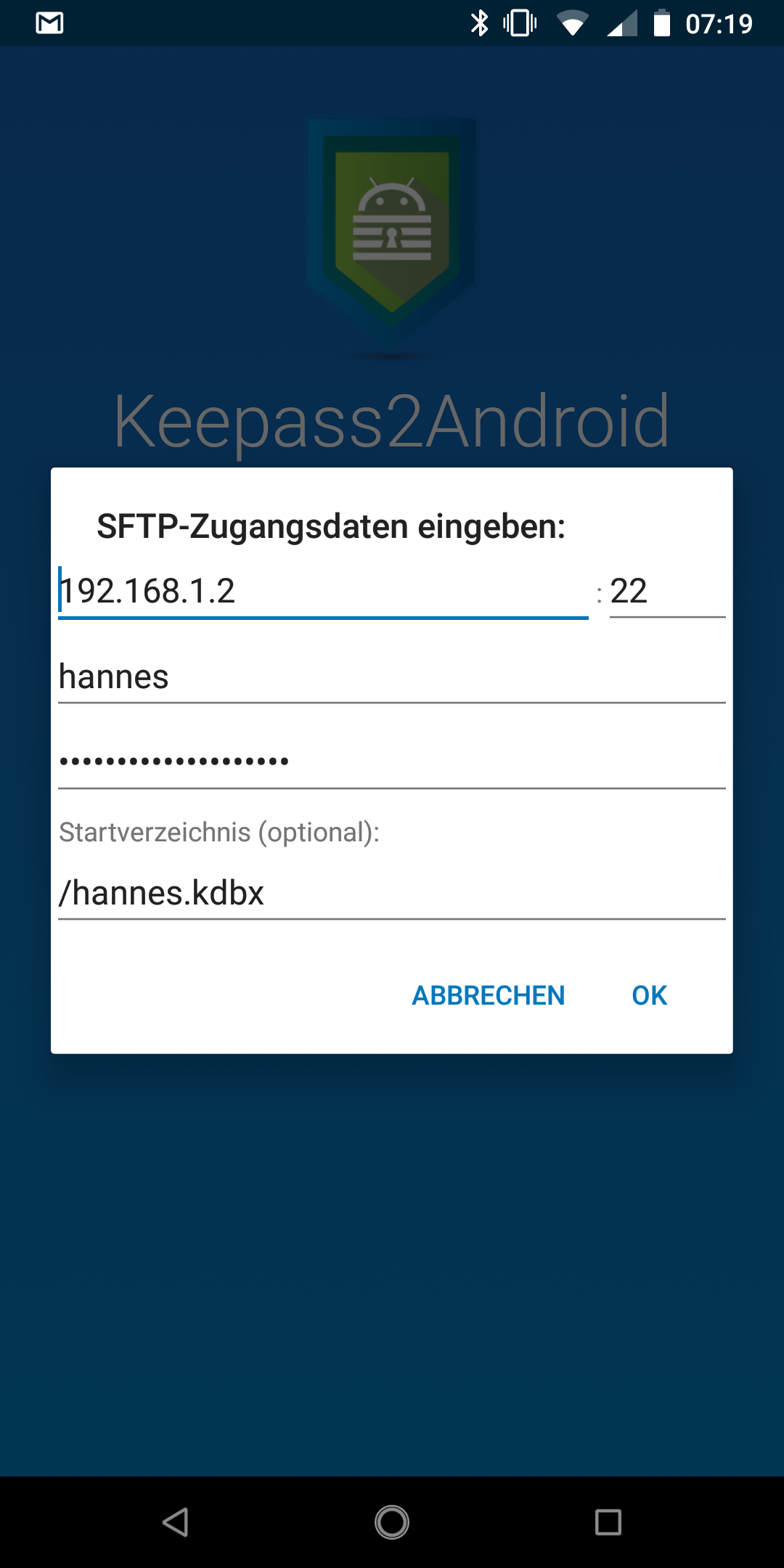 Unable To Open Database With Sftp · Issue 499 · Philippc Keepass2android · Github