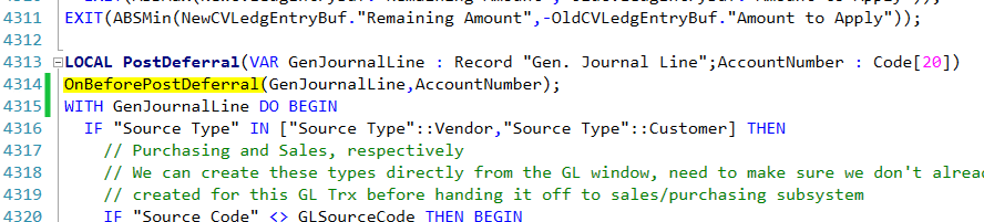 Event Request – CU12. OnBeforePostDeferral · Issue #1034 · microsoft/AL · GitHub