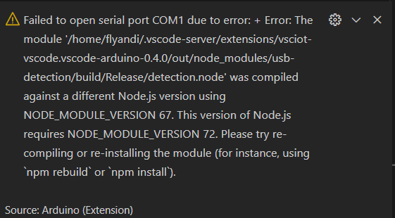Cannot Connect To Serial Port Using Wsl · Issue 1021 · Microsoftvscode Arduino · Github