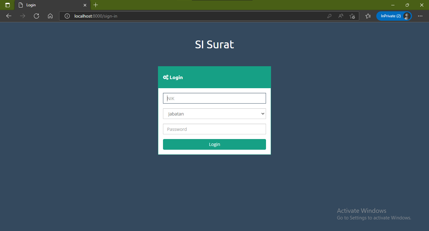 GitHub - ivandazevia/SISurat: Sistem Informasi Surat Menyurat
