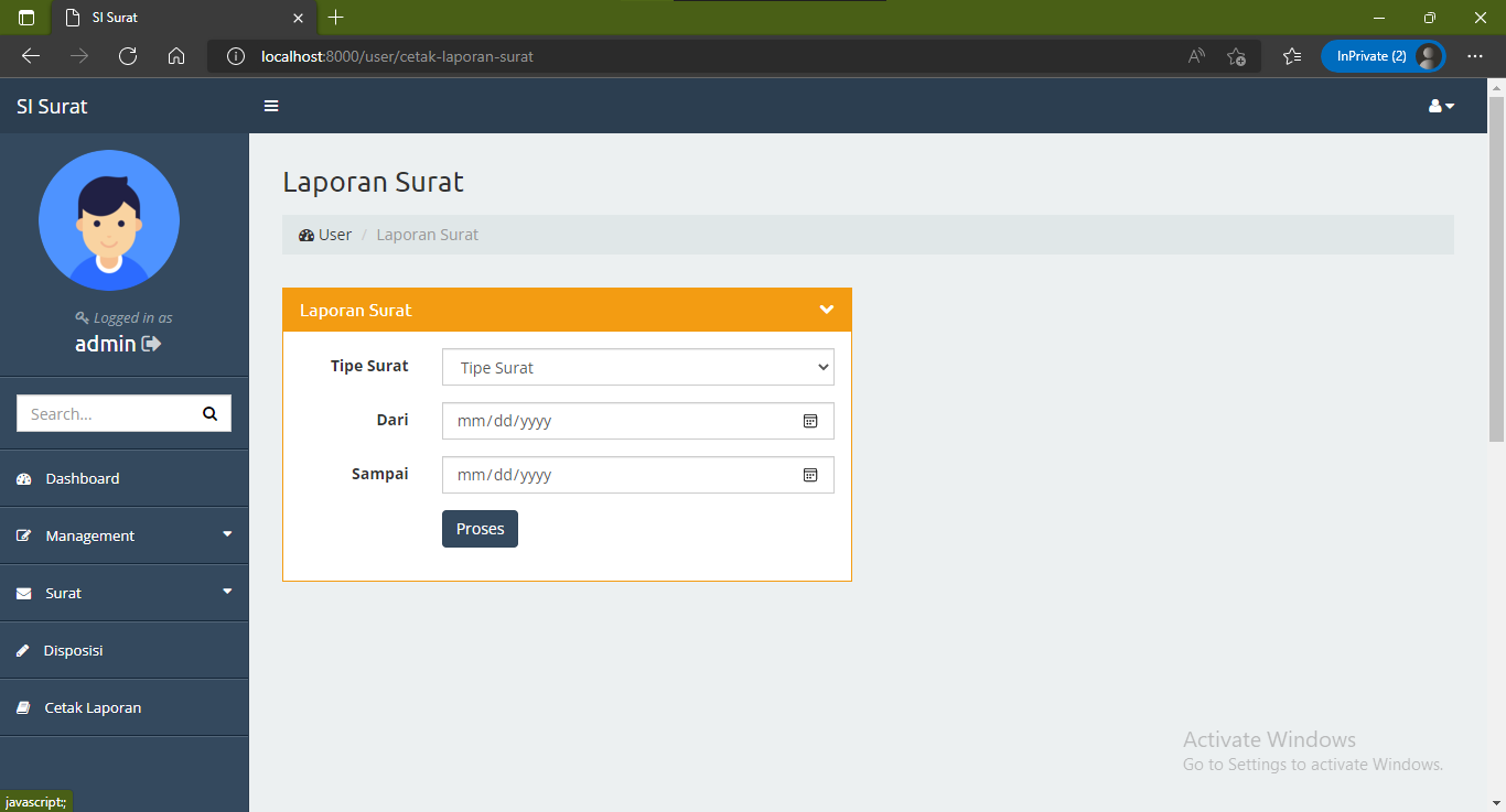 GitHub - ivandazevia/SISurat: Sistem Informasi Surat Menyurat