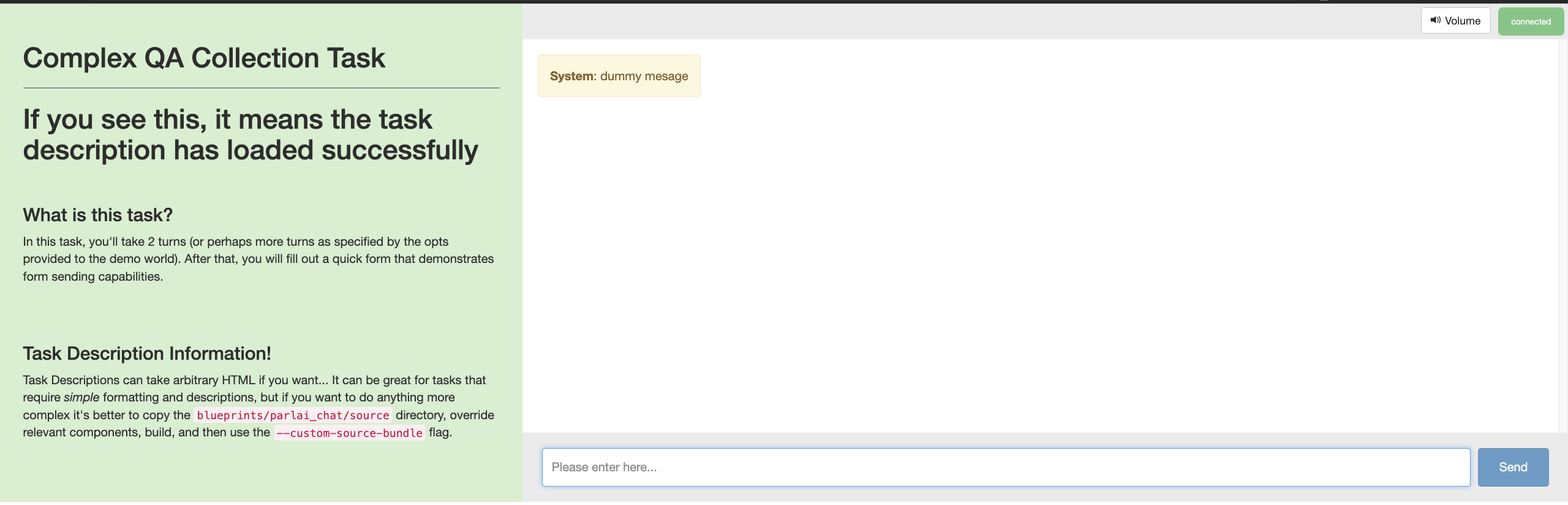 Frontend UI interface of chat task not loading properly for custom bundles · Issue #742 ...
