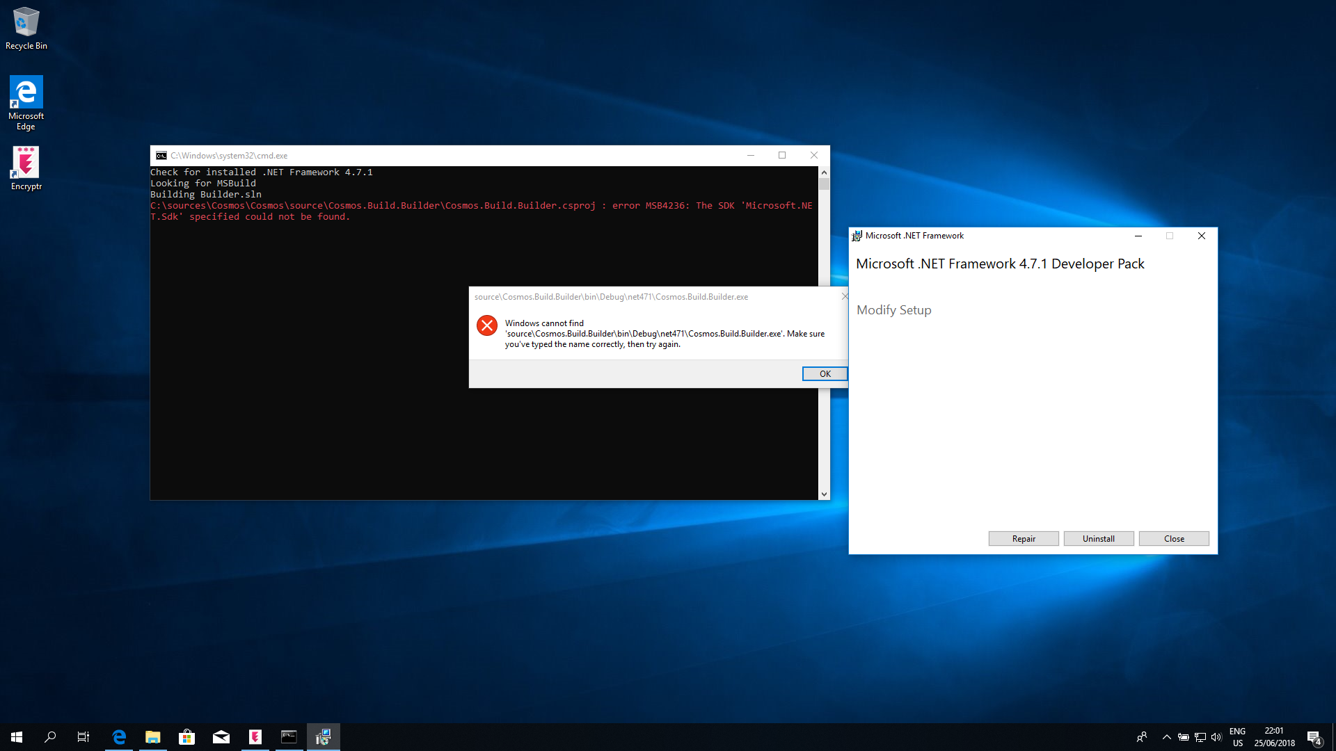 Cannot install Devkit · Issue #994 · CosmosOS/Cosmos · GitHub