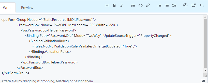 PasswordBoxHelper.Password 绑定中使用ValidationRules，错误不会消失。 · Issue #90 · Panuon/Panuon.WPF.UI · GitHub