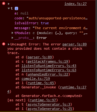 Sandbox fails in incognito: "Error: No available storage method found." from localforage · Issue ...