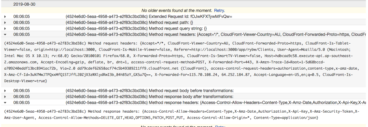 Amplify Api Returns Network Error With Authrole But Works Without Authentication · Issue 3947