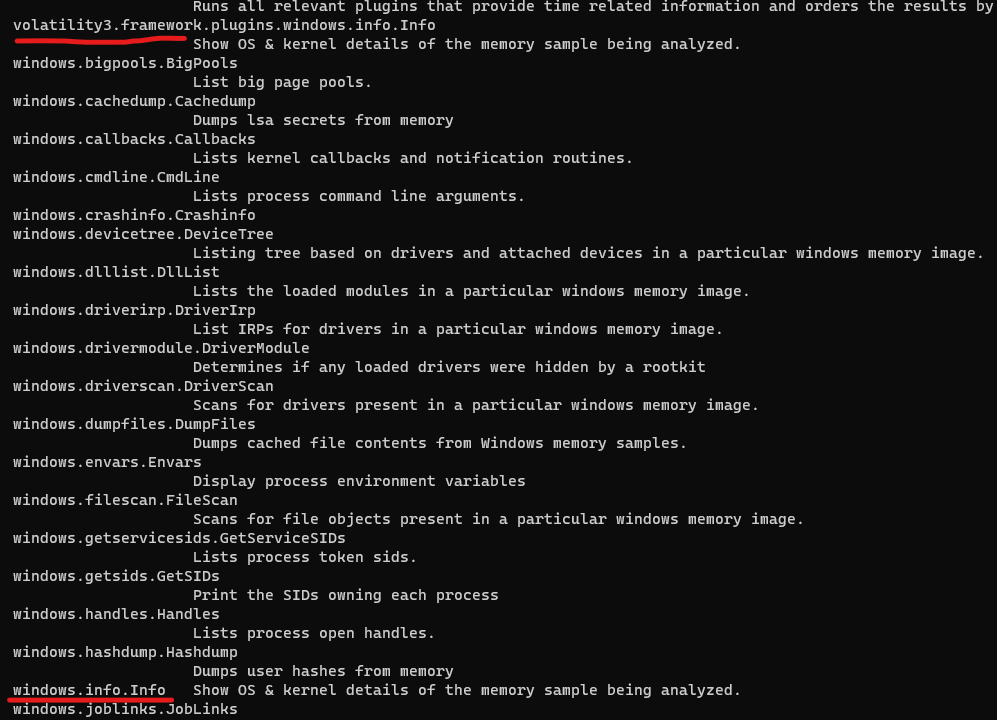 Plugin Is Doubled And Cant Be Used · Issue 944 · Volatilityfoundation Volatility3