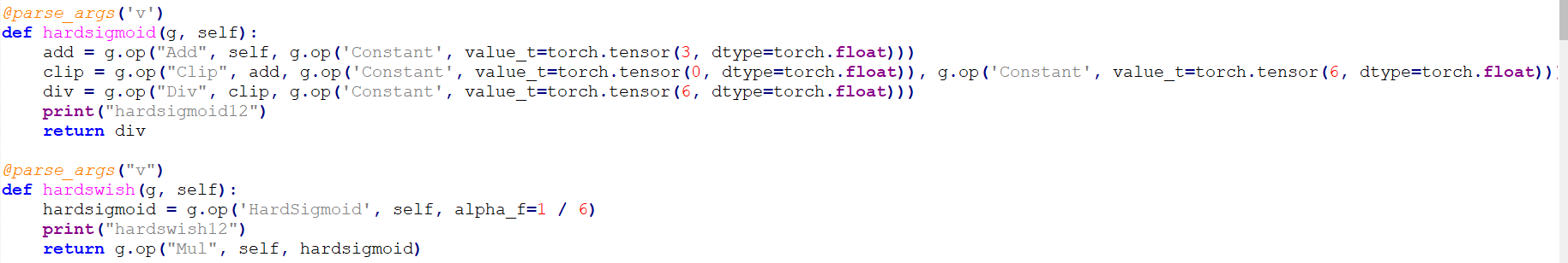 hardsigmoid replacement · Issue #47 · PeterL1n/RobustVideoMatting · GitHub