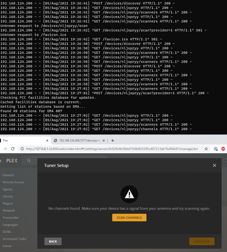 Channel scan fails · Issue #277 · tgorgdotcom/locast2plex · GitHub