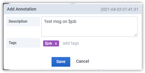 Interpolate dashboard variable when used in annotation · Issue #32657 · grafana/grafana · GitHub