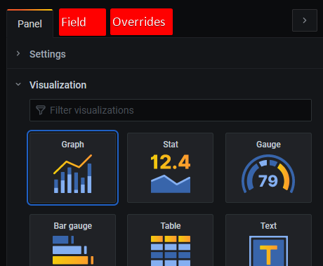 Graph Panel should use Tabs for Field and Overrides too · Issue #25407 ...