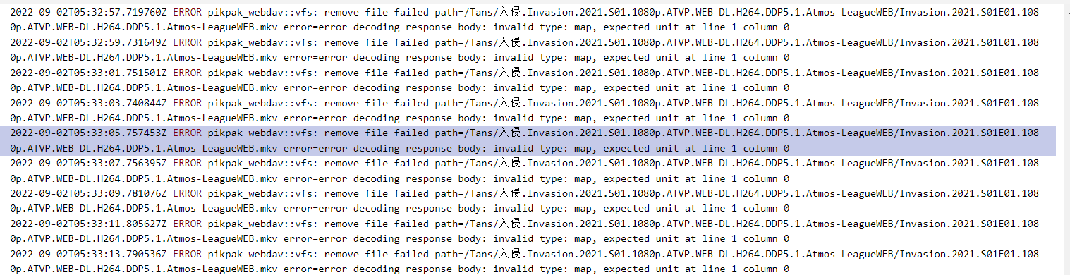 安装了后挂上了rclone webdav,穿了一部分文件后就一直失败 · Issue #5 · ykxVK8yL5L/pikpak-webdav · GitHub