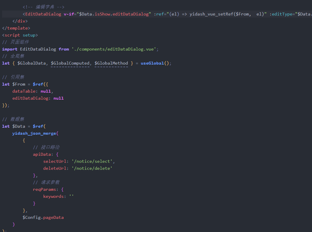 When Dynamic Ref Have String Paramthe Syntax Highlight Will Broken · Issue 2356 · Vuejs