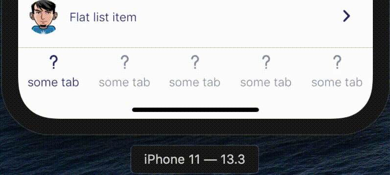 [v6] iOS Changing bottomTabs visibility does not affect safeArea · Issue #6059 · wix/react ...