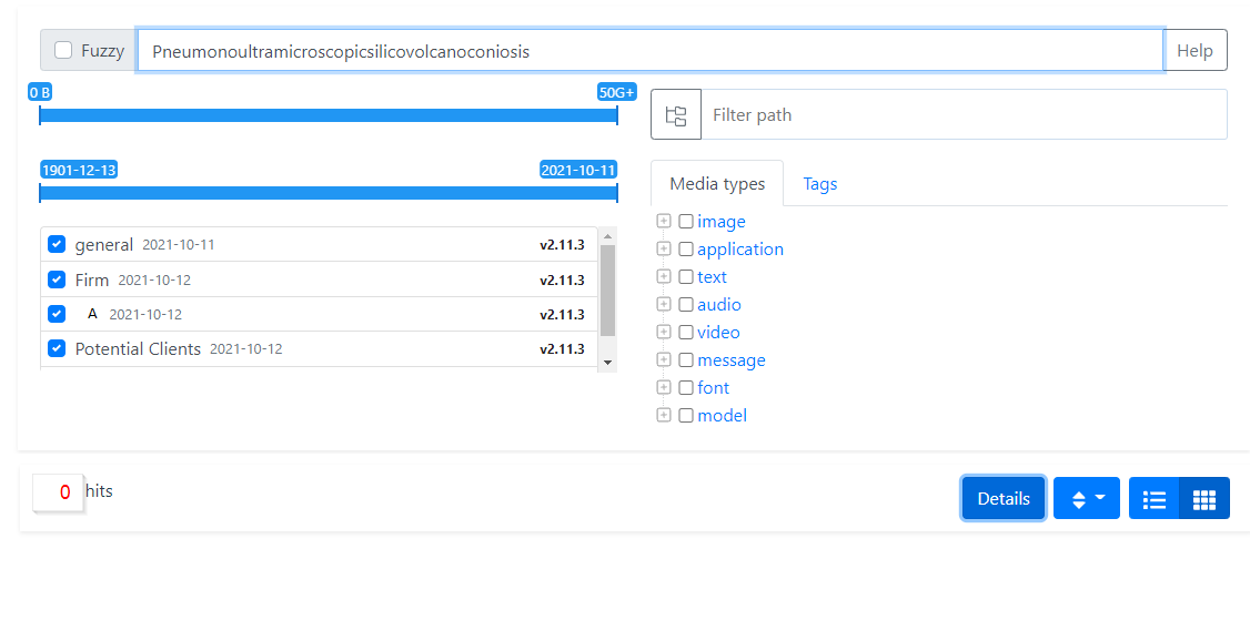 Indicate no results · Issue #204 · sist2app/sist2 · GitHub