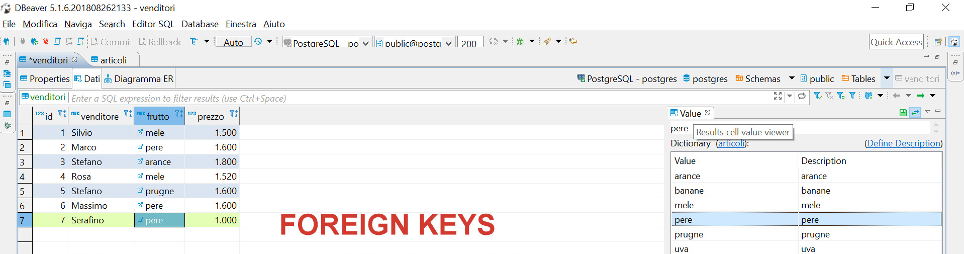 Foreign keys: drop-down menu to select correct values (feature request) · Issue #1523 ...