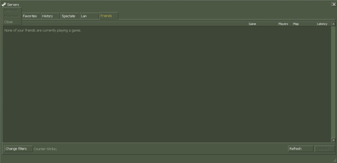 "Minimize" and "Maximize" are not working when pressing the "Steam ...